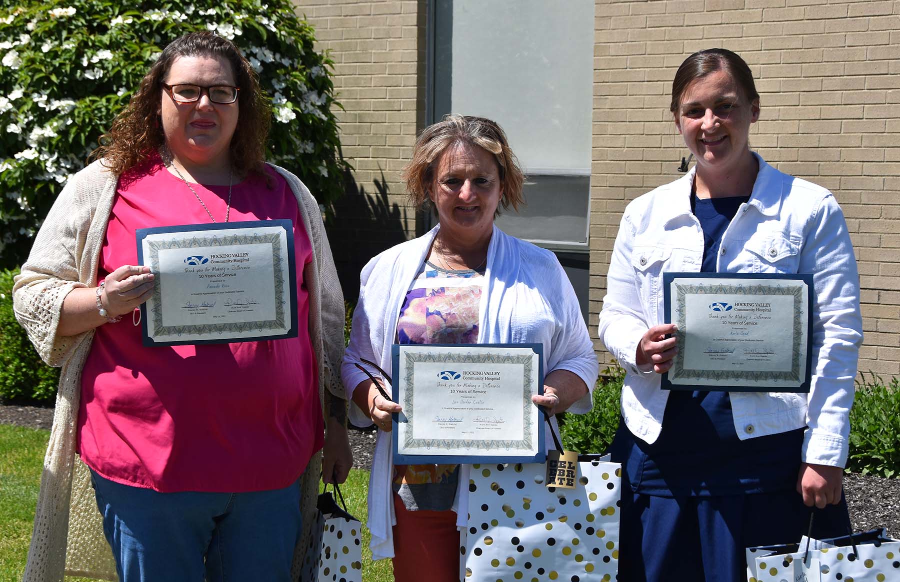 HVCH recognizes employees - Hocking Valley Community Hospital