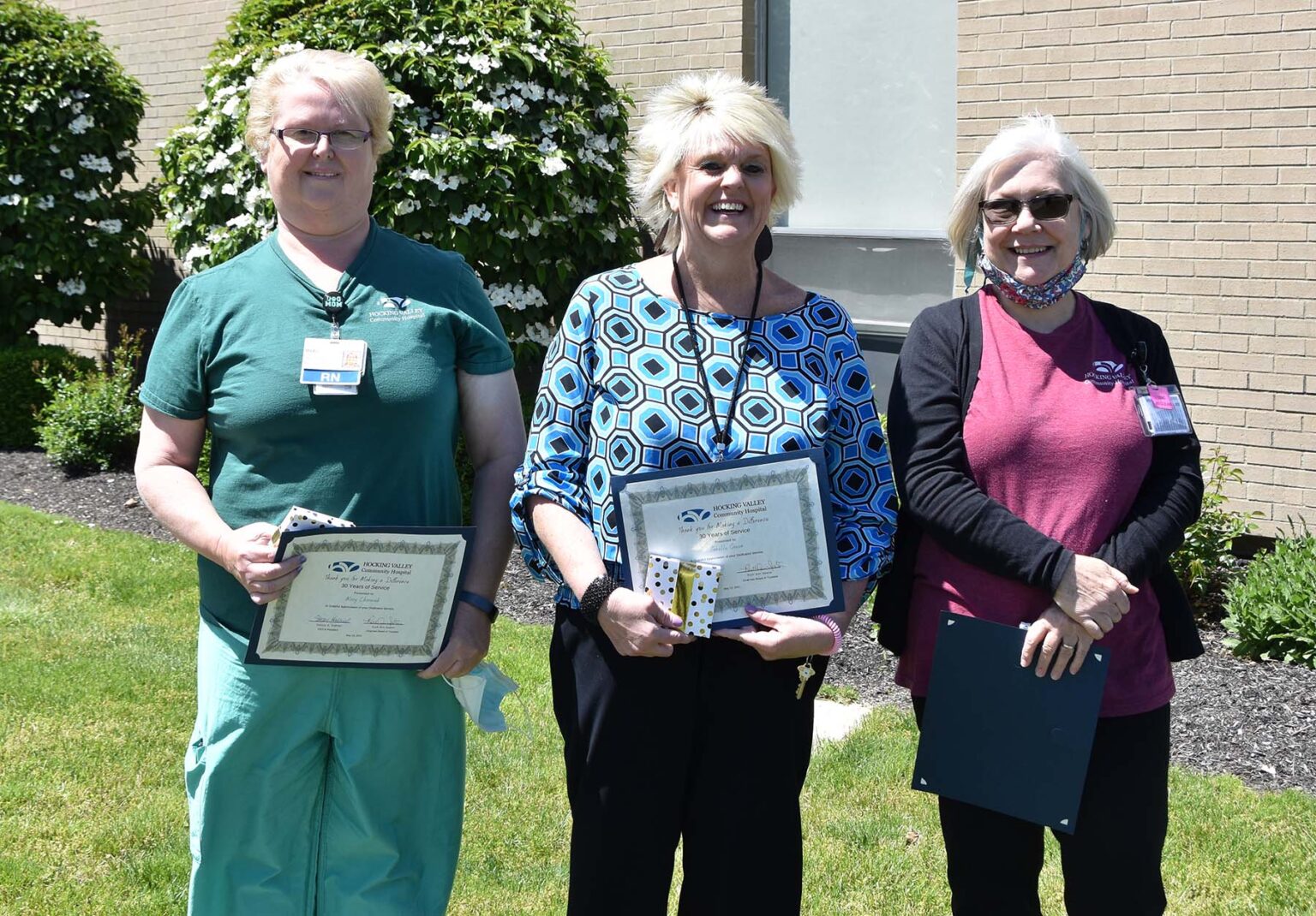 HVCH recognizes employees - Hocking Valley Community Hospital