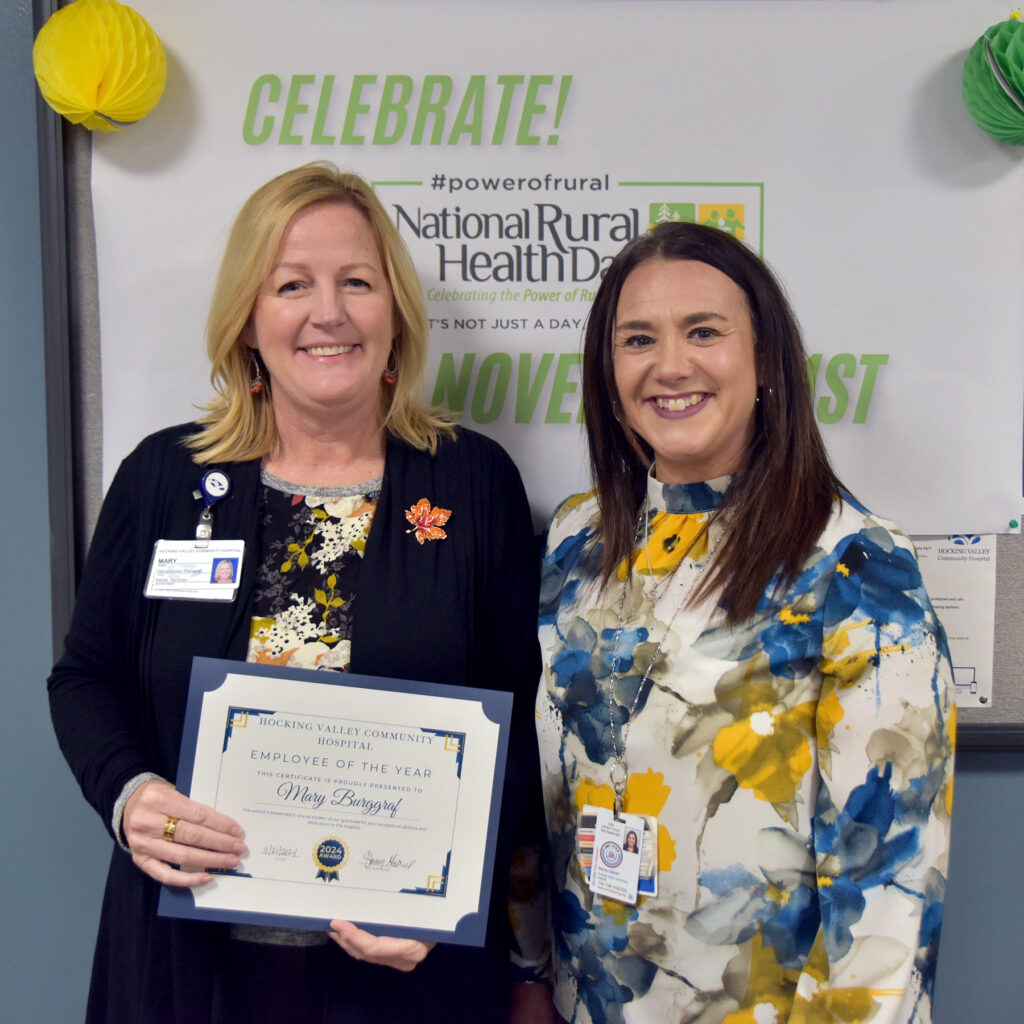 Healthcare Worker of the Year named - Hocking Valley Community Hospital